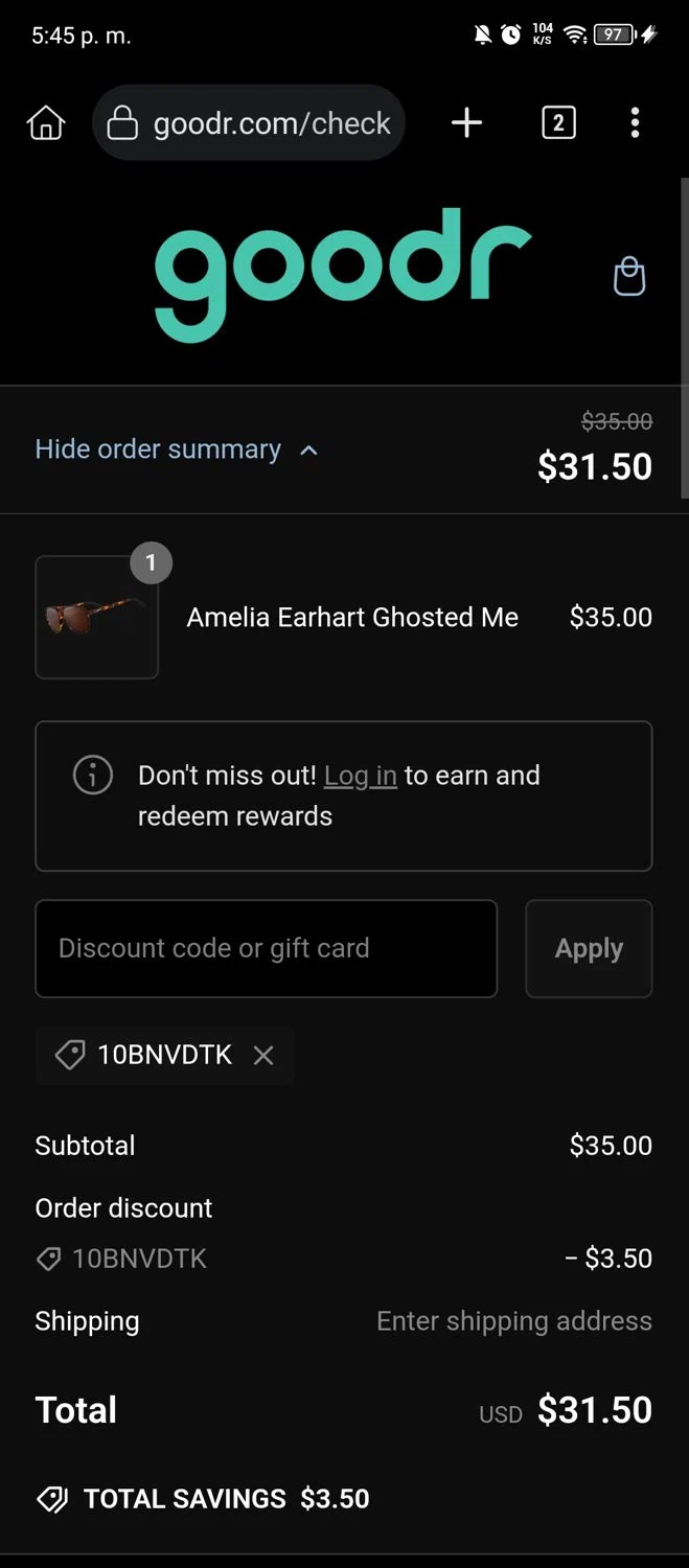 Goodr Discount Codes - $5 Off | November 2024