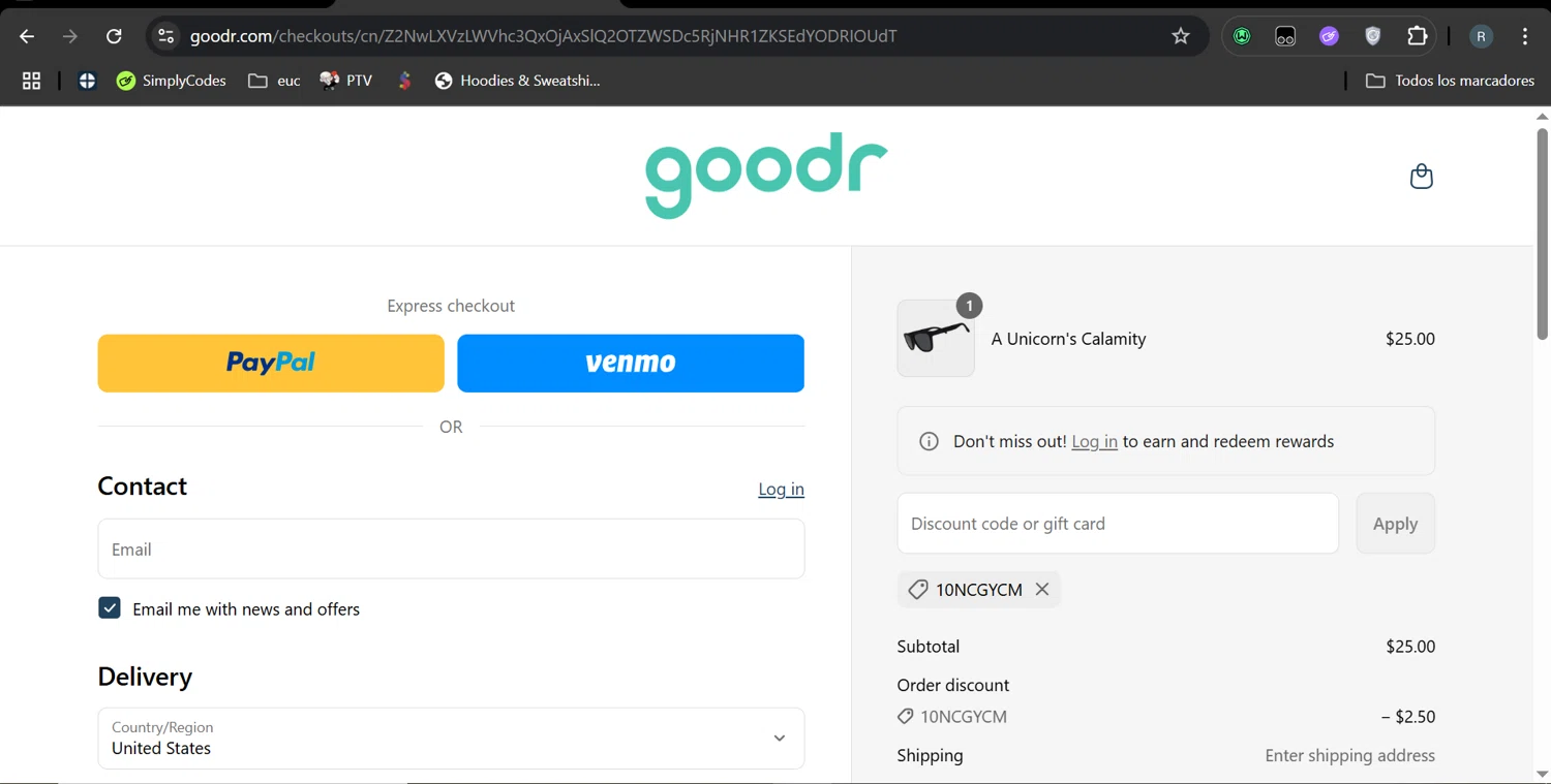 Goodr Promo Codes (9 Verified) - 10% Off Sitewide Jul 2025
