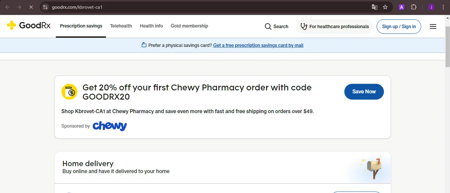 GoodRx Coupons - 20% Off | November 2024
