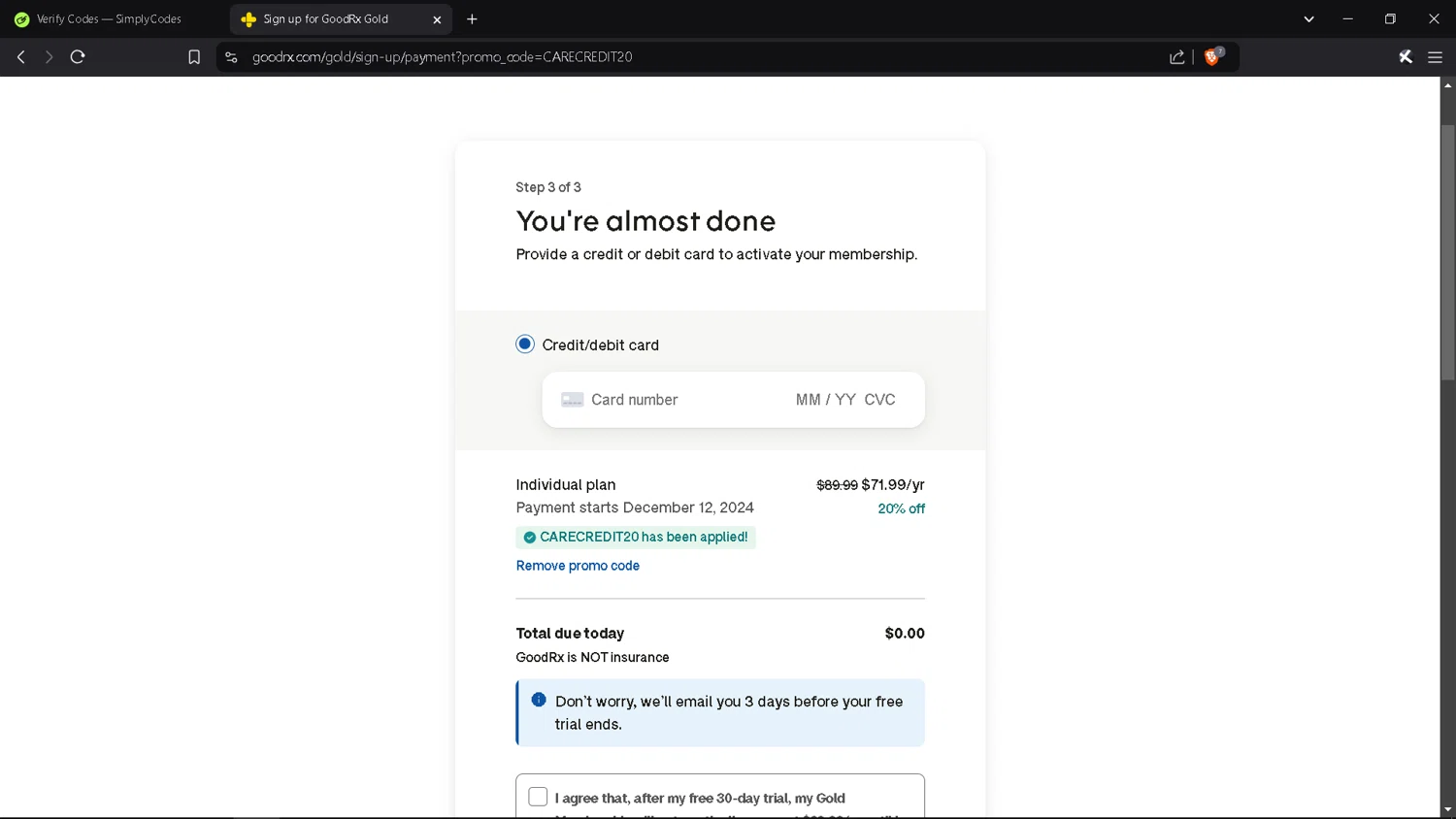 GoodRx Coupons - 20% Off | November 2024