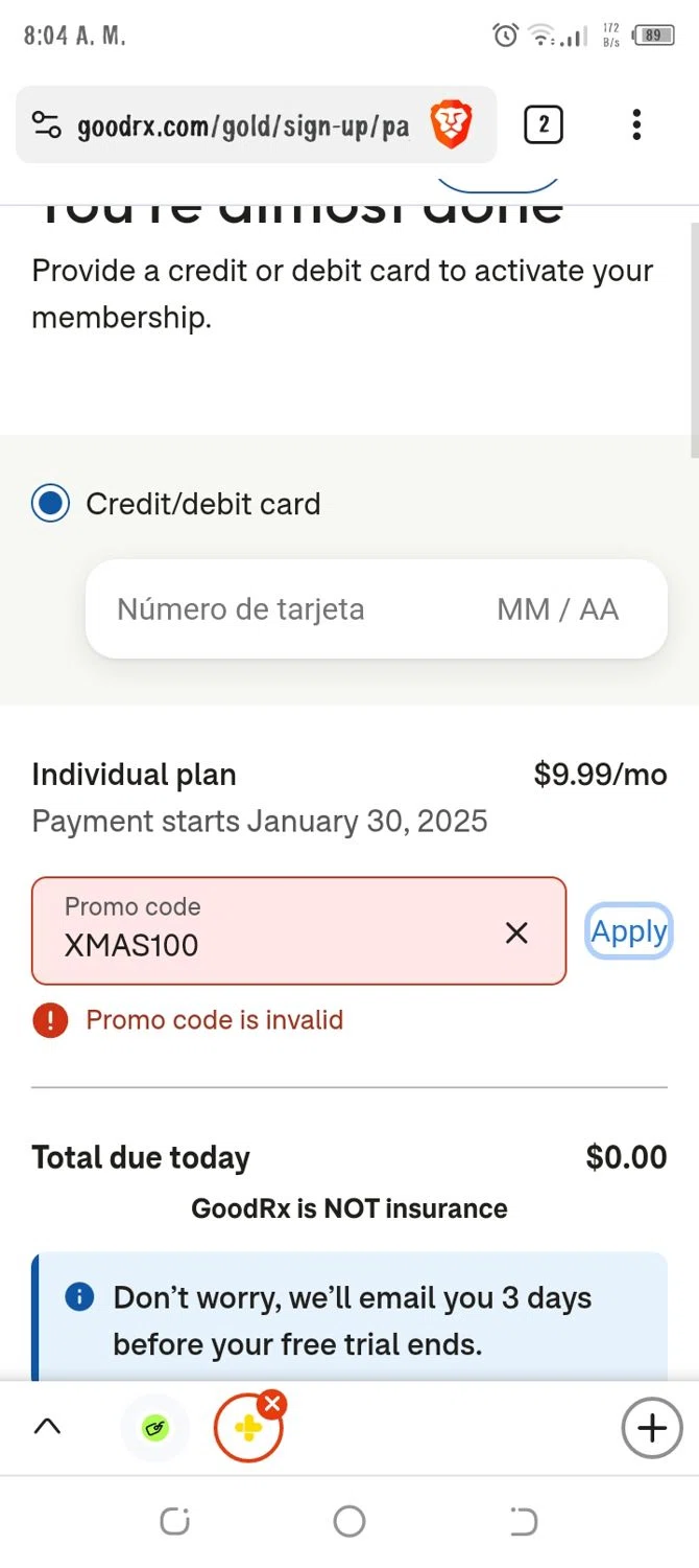 GoodRx Coupons - 4% Off | January 2025