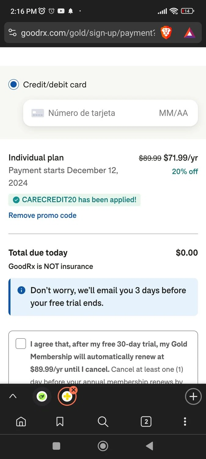 GoodRx Coupons - 20% Off | November 2024