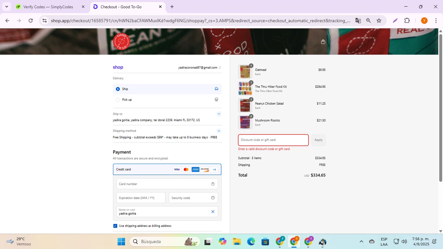Good To-Go Promo Codes (6 Verified) - 15% Off Sep 2025
