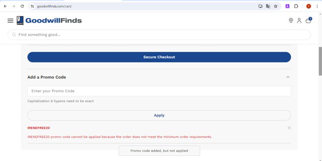 GoodwillFinds Promo Codes - 20% Off Coupons Aug 2025