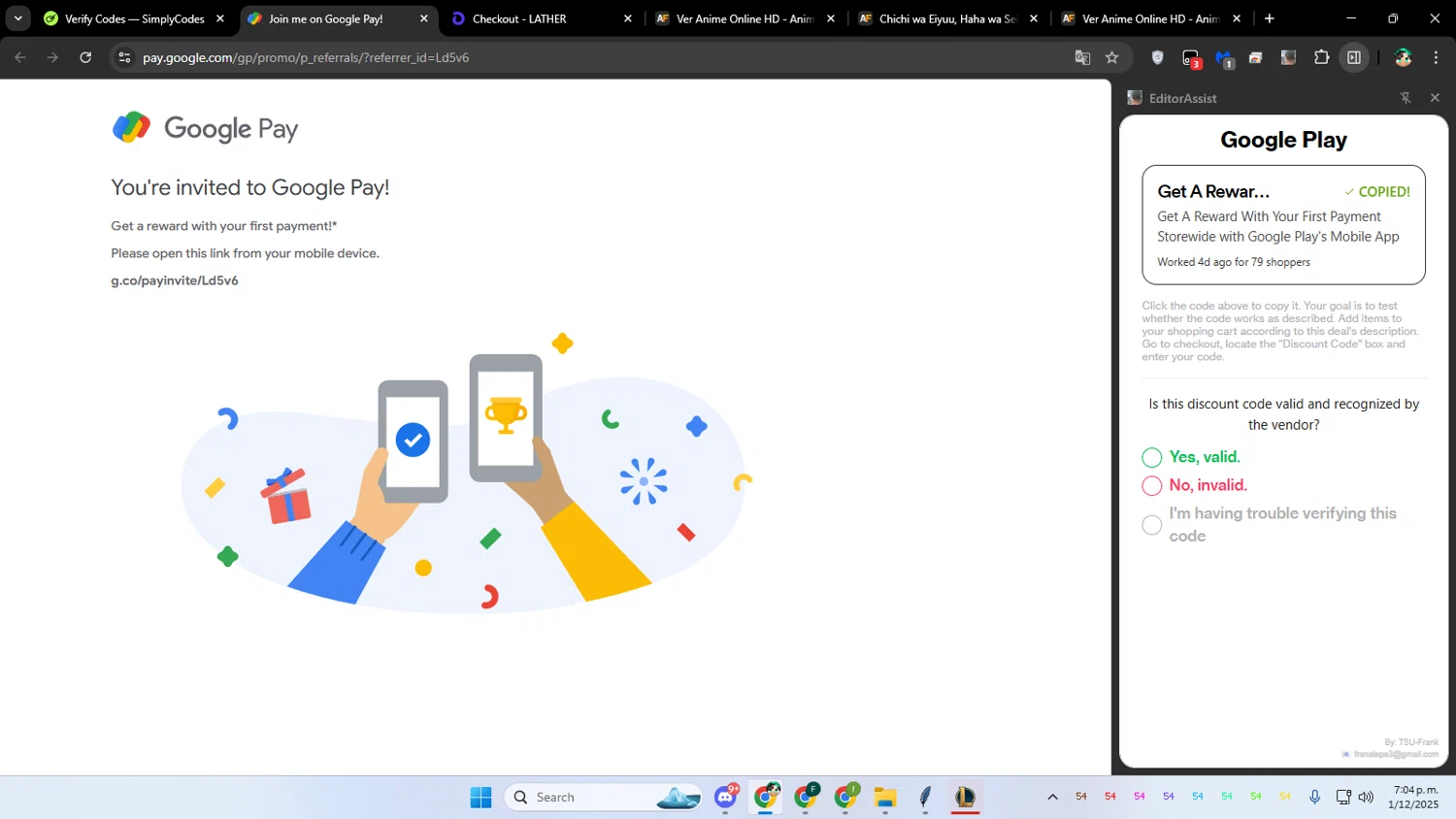 Google Play Promo Codes - 10% Off (1 Verified) Dec 2025
