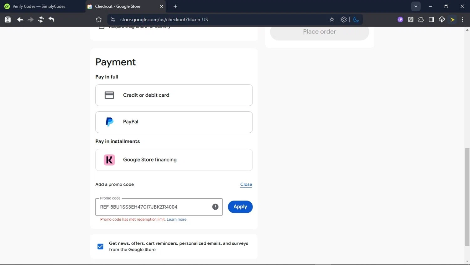 Google Store Promo Codes (3 Verified) - 10% Off Oct 2025