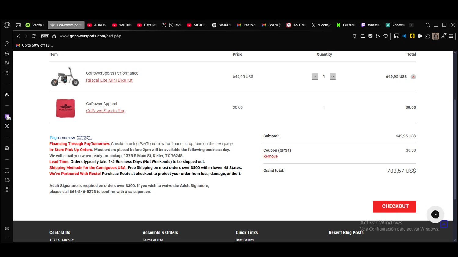 Go Power Sports Promo Codes - 10% Off Sep 2025