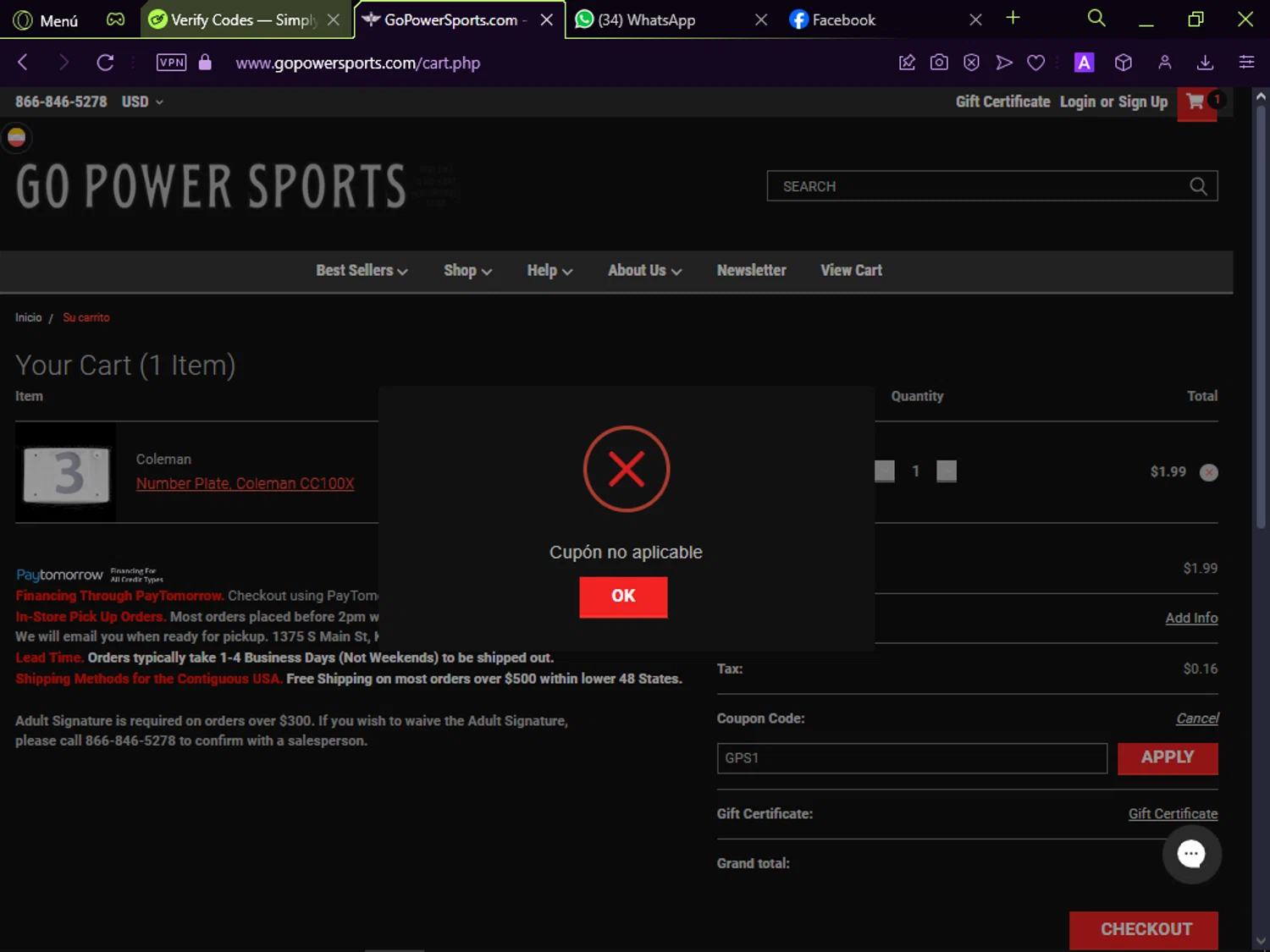 Go Power Sports Coupon Codes - 10% Off | August 2024