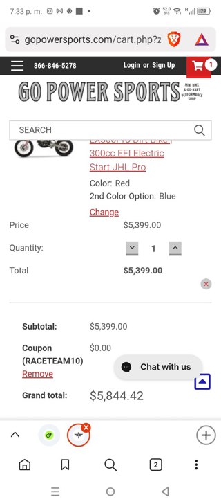 Go Power Sports Promo Codes - 10% Off Aug 2025