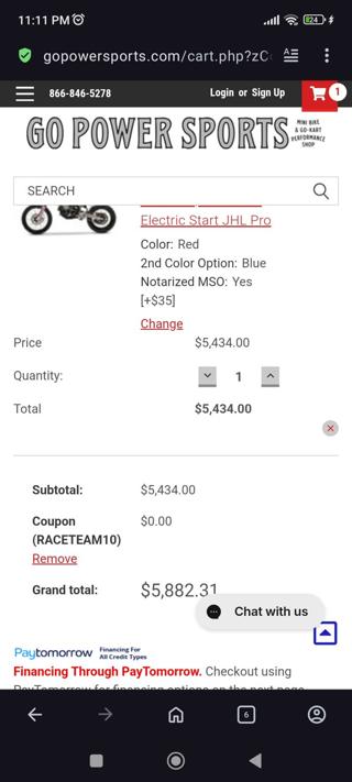 Go Power Sports Promo Codes - 10% Off Sep 2025