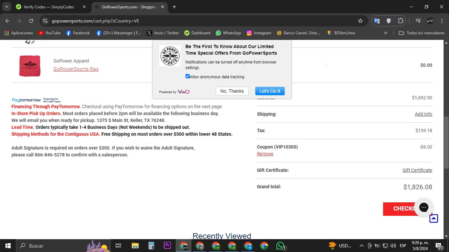 Go Power Sports Coupon Codes - 10% Off | October 2024