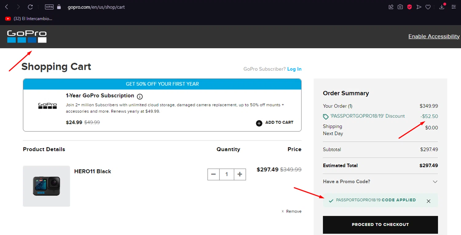 GoPro Promo Codes – 15% Off | December 2023