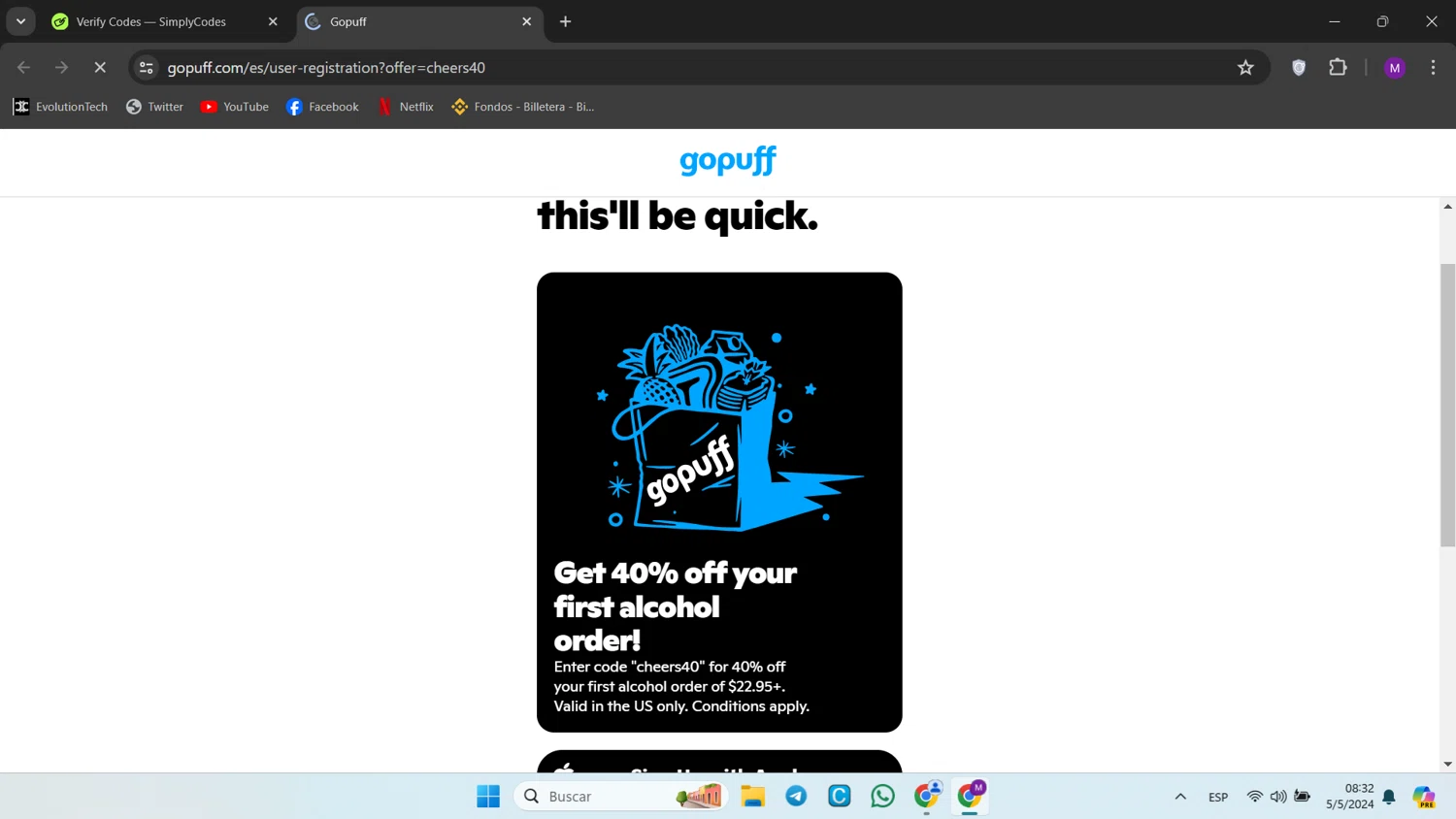 GoPuff Promo Codes - $20 Off | September 2024