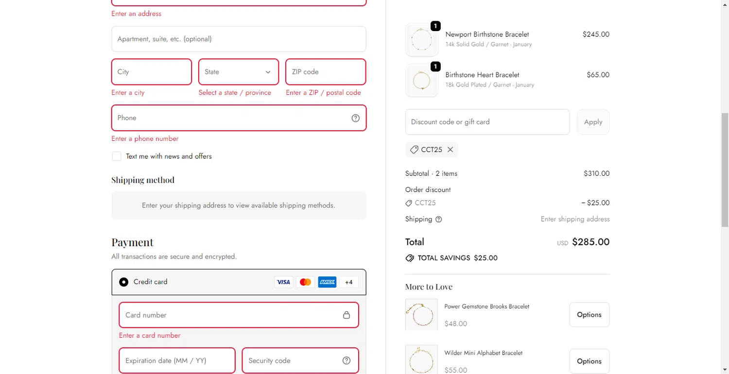 Gorjana Promo Codes (1 Verified) - $25 Off w/Code Oct 2025