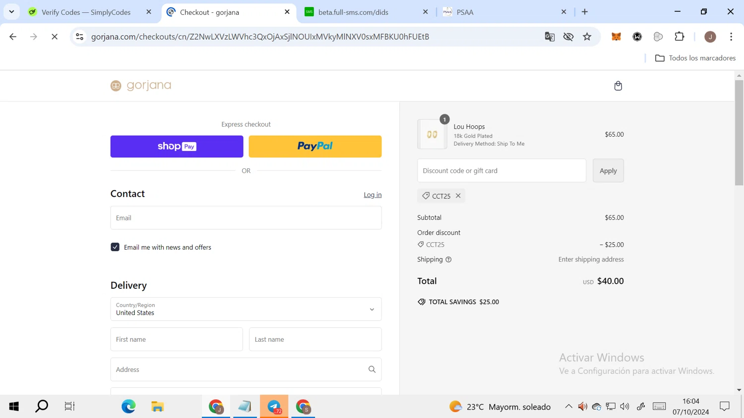 Gorjana Discount Codes & Black Friday 2024 Deals - $25 Off