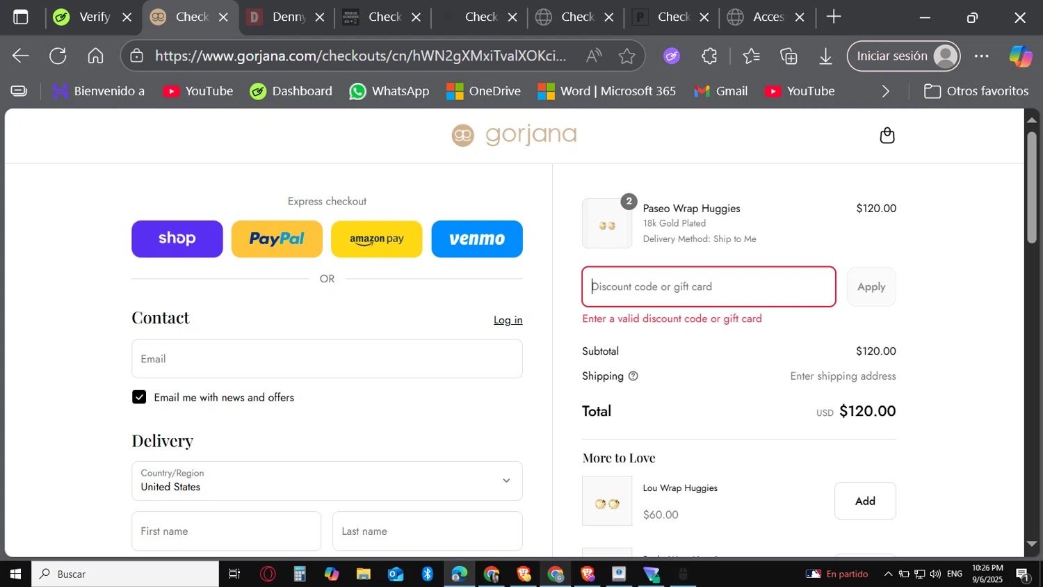 Gorjana Promo Codes (1 Verified) - $25 Off w/Code Sep 2025