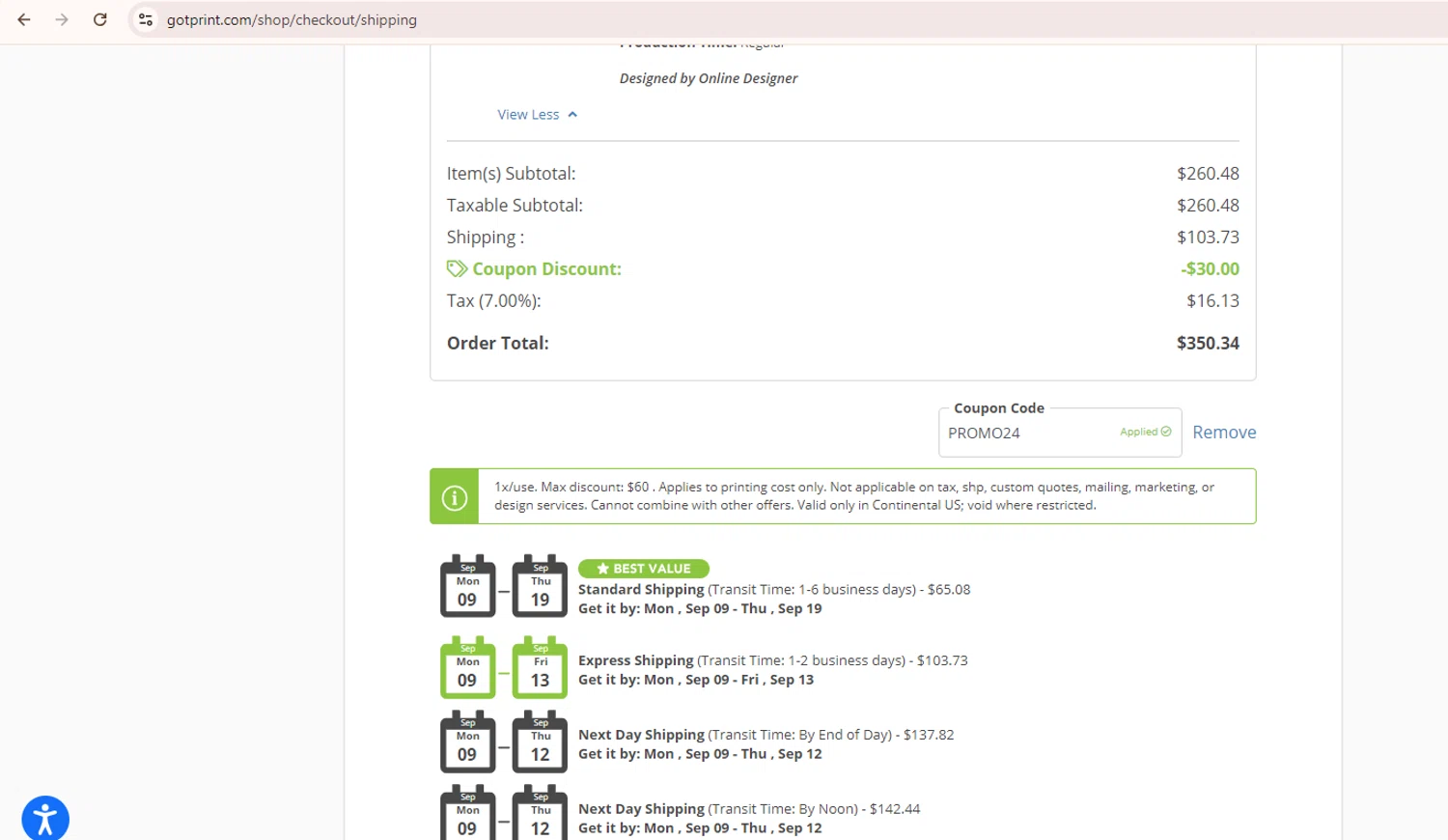 Gotprint.com Promo Codes - 15% Off | September 2024