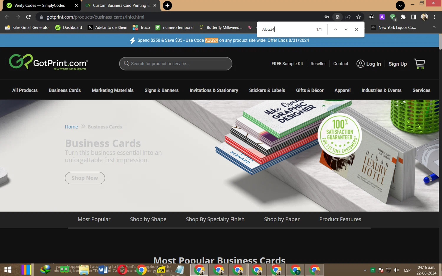 Gotprint.com Promo Codes - 15% Off | September 2024