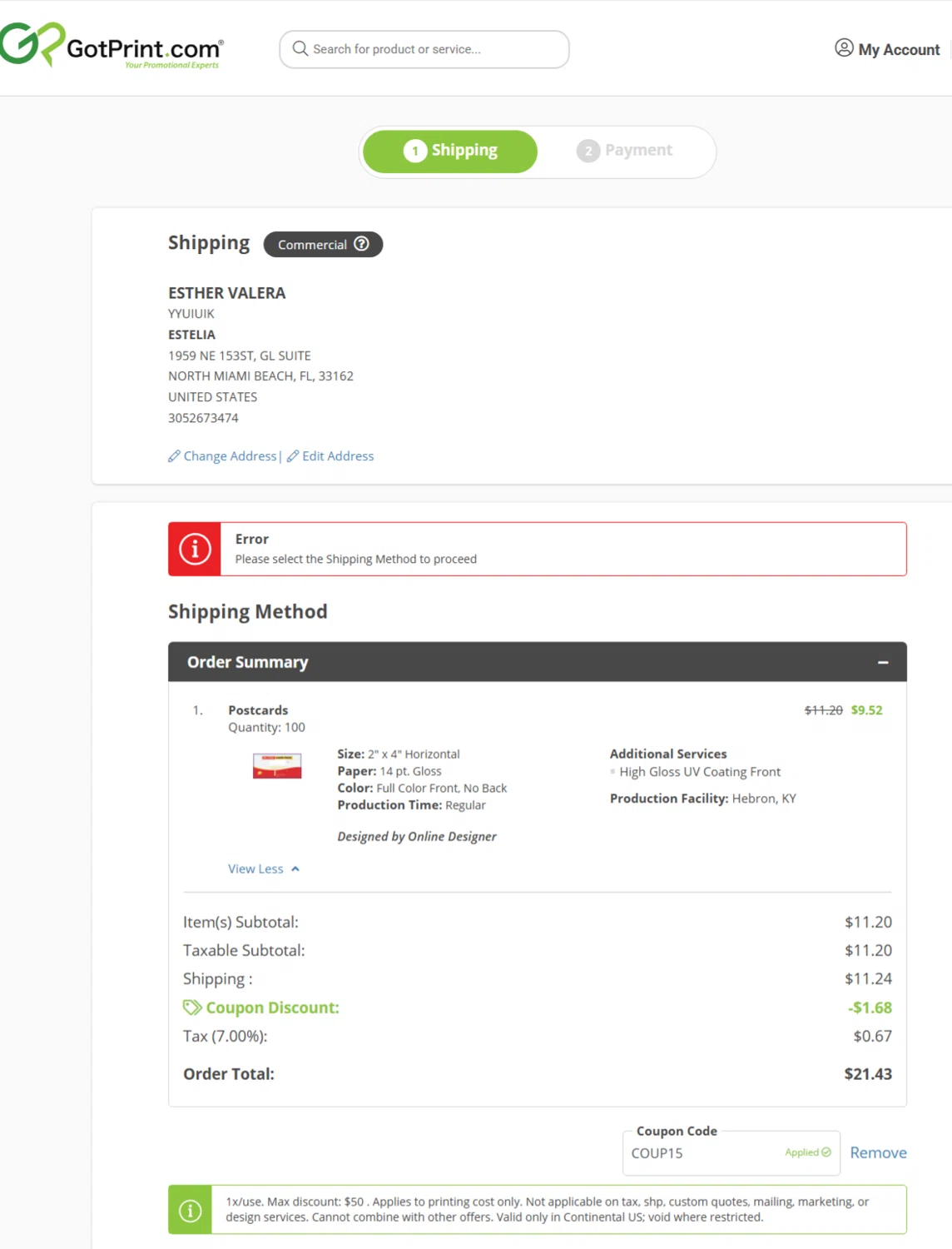 Gotprint.com Promo Codes - 15% Off (Verified) Jun 2025