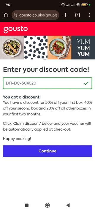 Gousto Promo Codes (44 Verified) - 70% Off Sitewide Oct 2025