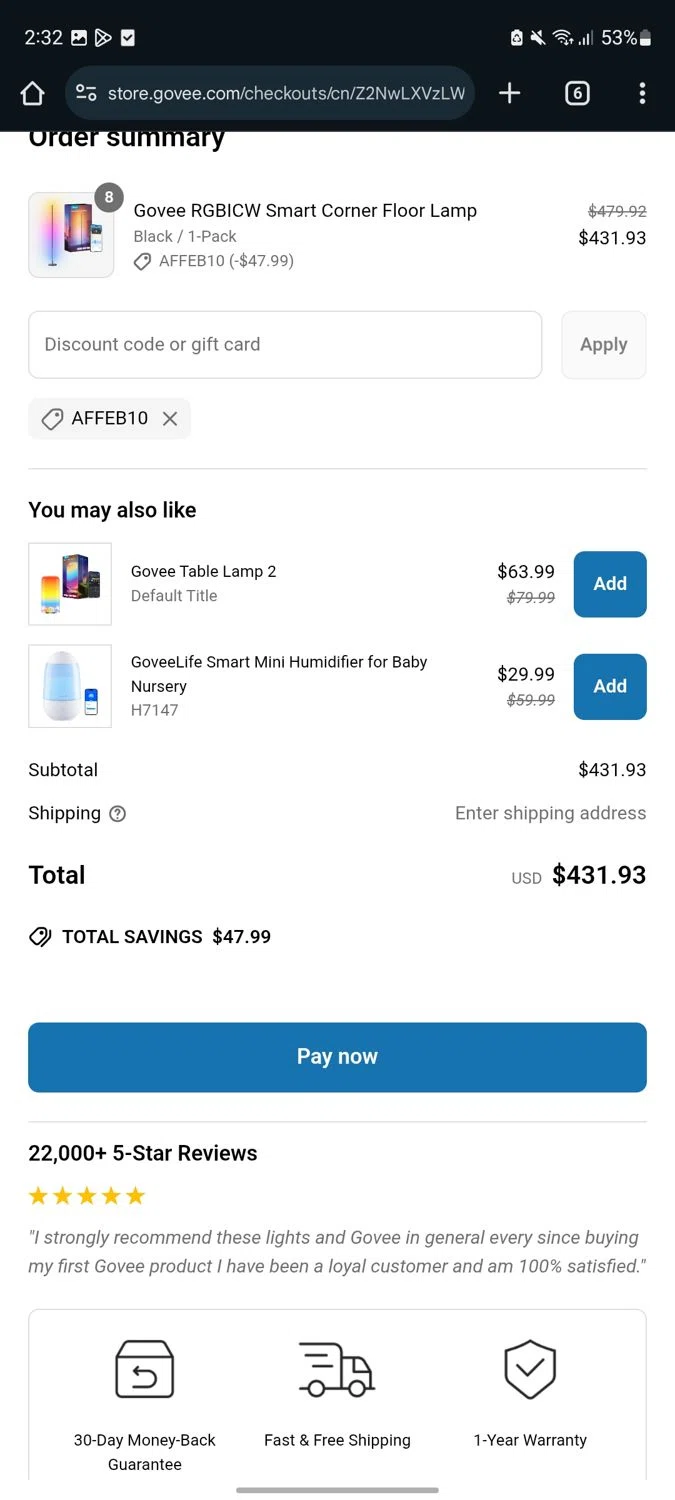 Govee Discount Codes - 10% Off (50 Verified) Oct 2025