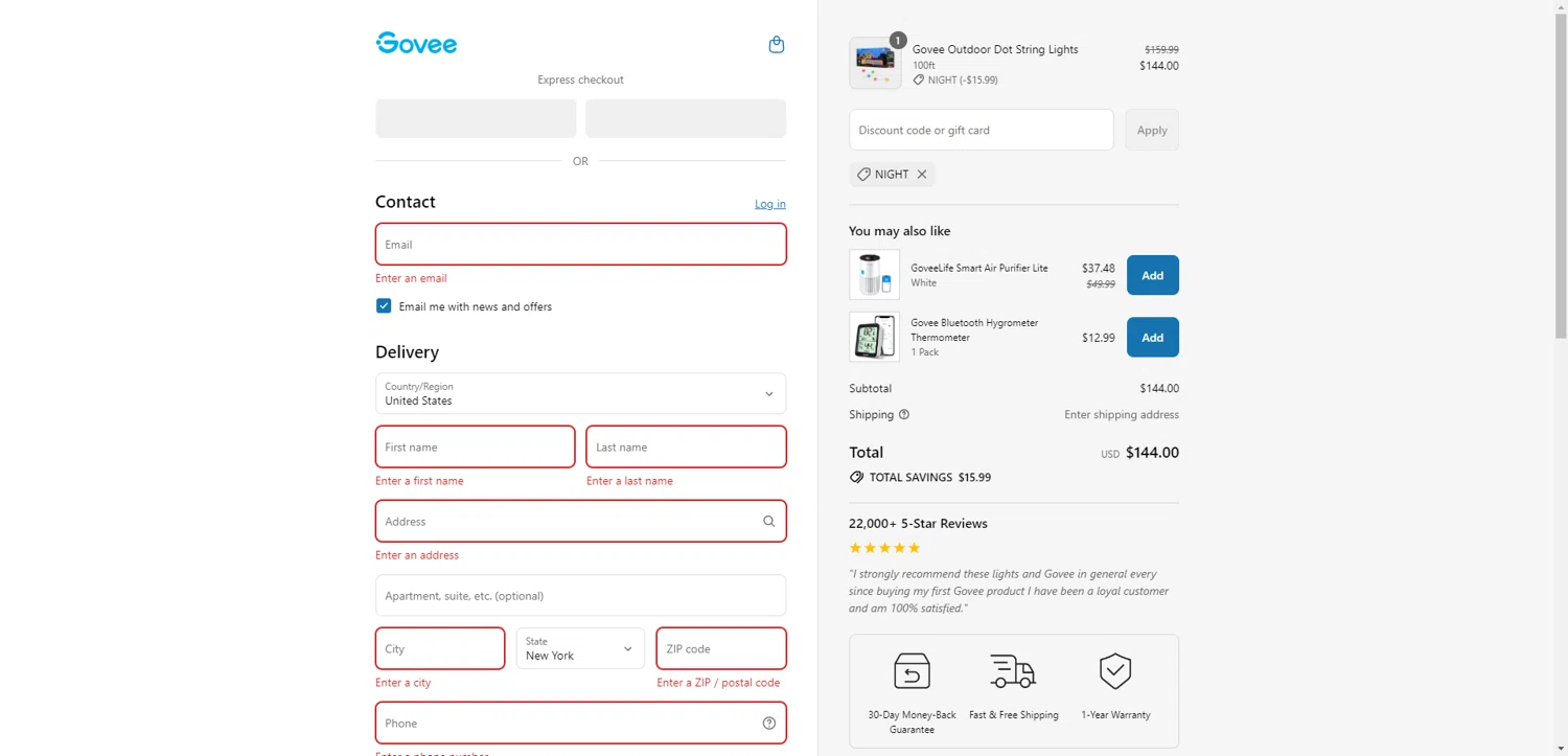 Govee Discount Codes - 10% Off (50 Verified) Oct 2025