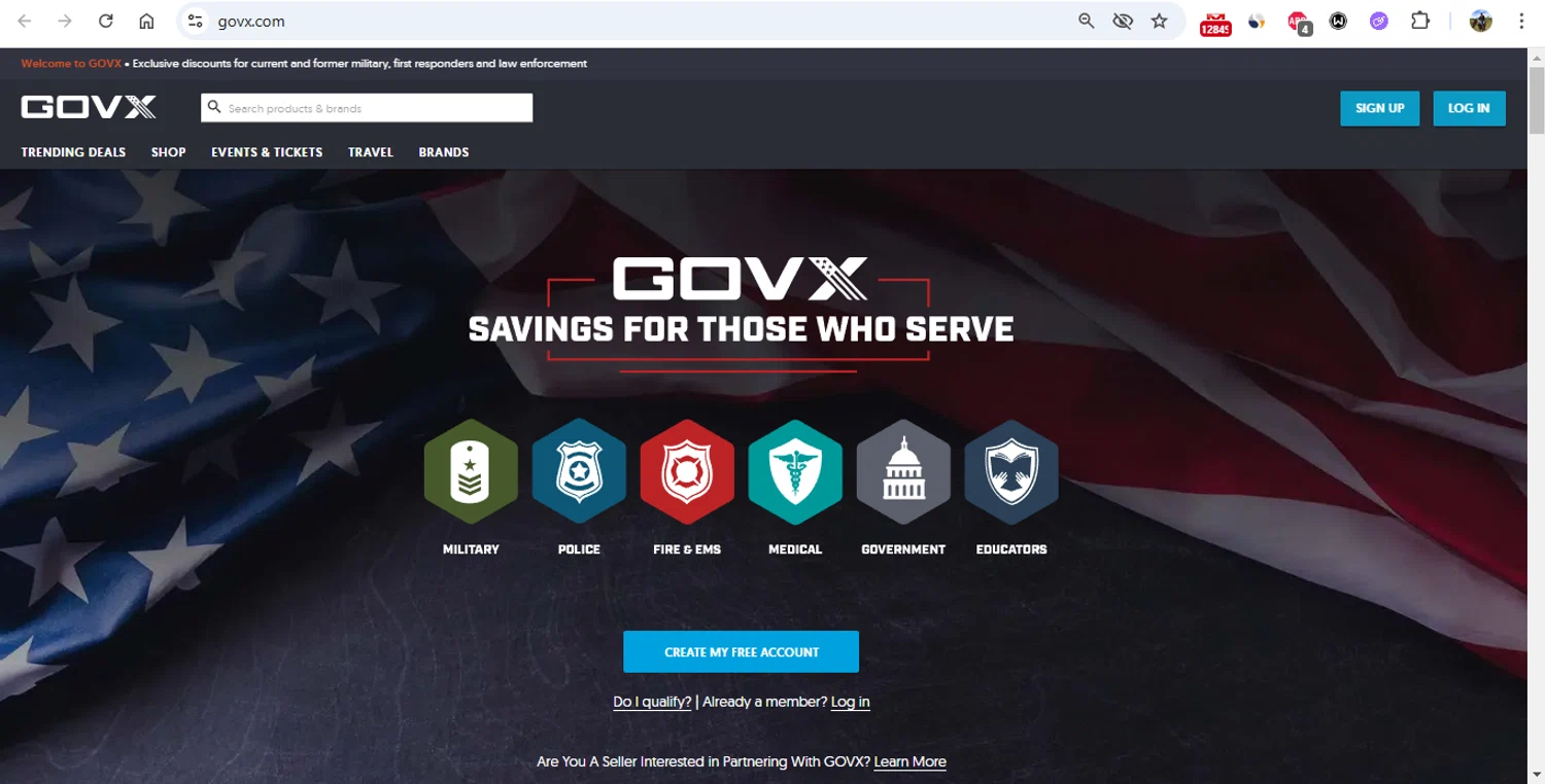 GovX Discount Codes - $25 Off Coupons May 2025