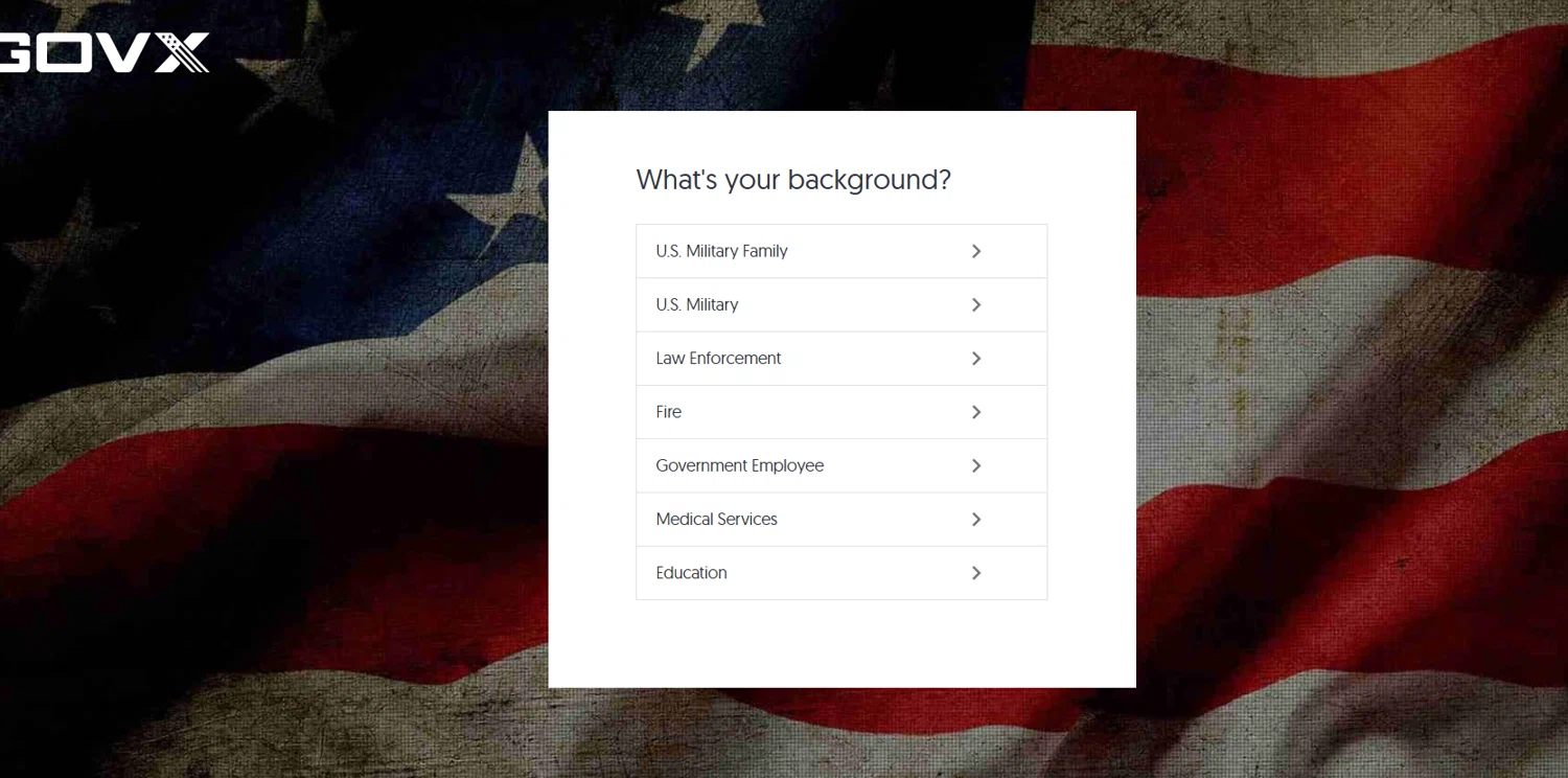 GovX Promo Codes - $15 Off Coupons Sep 2025