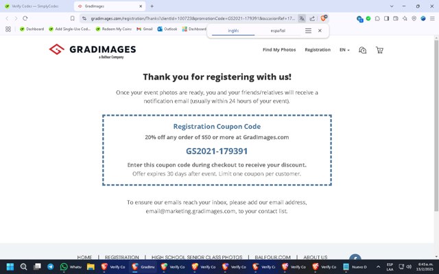 GradImages Promo Codes (2 Verified) - 20% Off Mar 2025