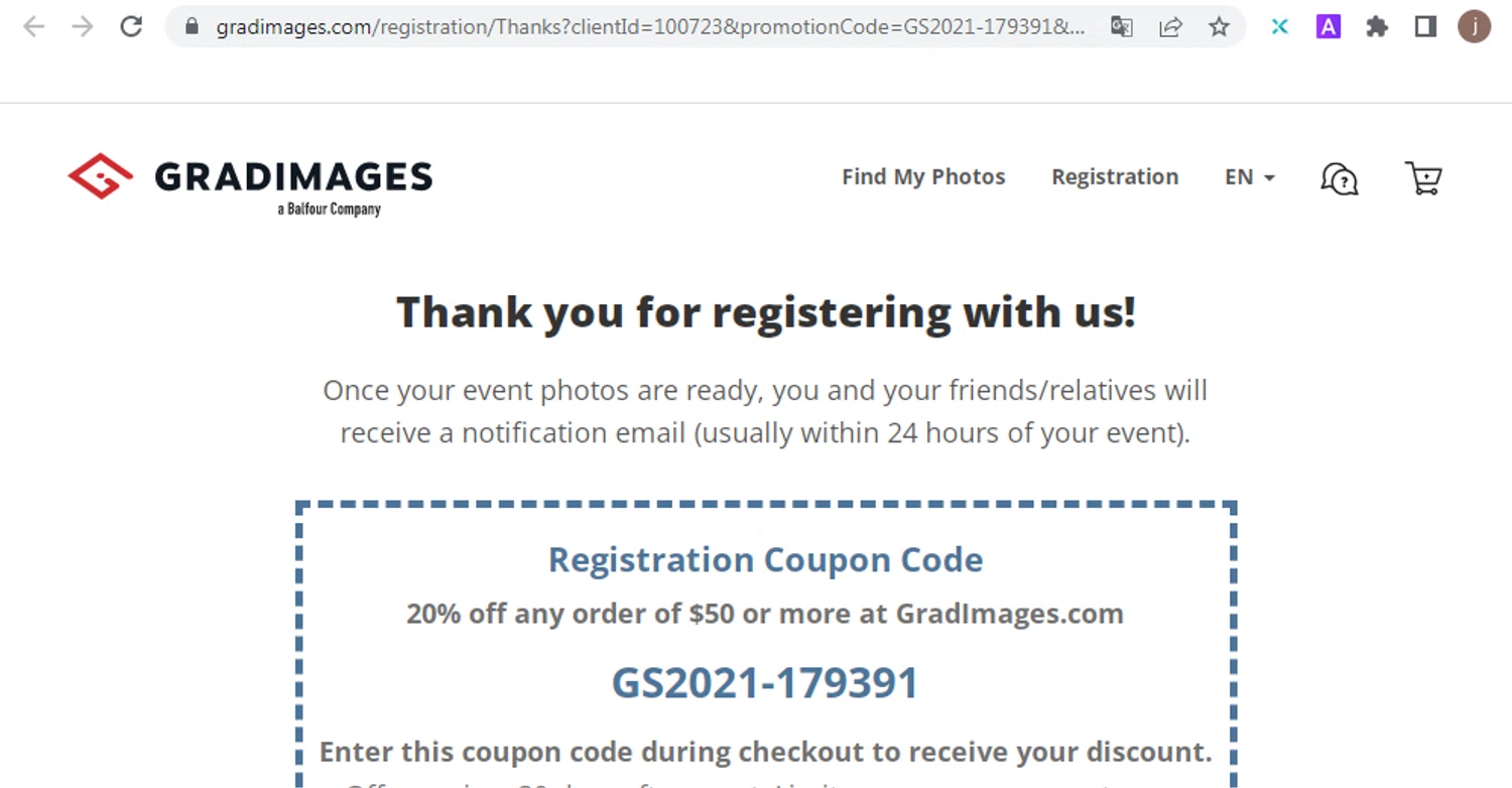 GradImages Promo Codes (3 Verified) - 20% Off Jan 2025