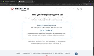 GradImages Promo Codes (3 Verified) - 20% Off Jan 2025