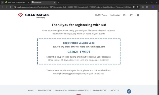 GradImages Promo Codes (3 Verified) - 20% Off Jan 2025