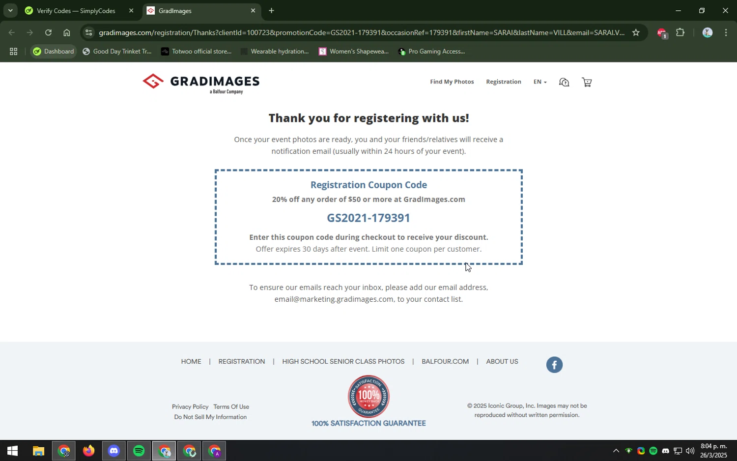 GradImages Promo Codes (2 Verified) - 20% Off Apr 2025