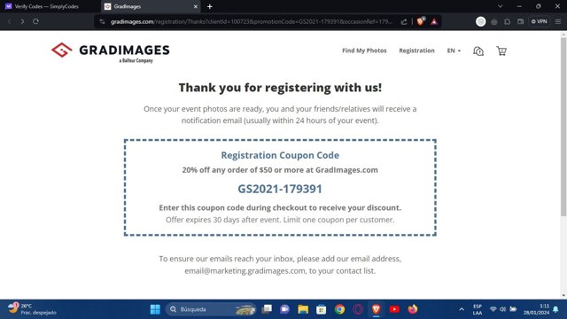 GradImages Promo Codes - 20% Off | January 2025