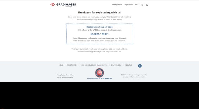 GradImages Promo Codes - 20% Off | November 2024