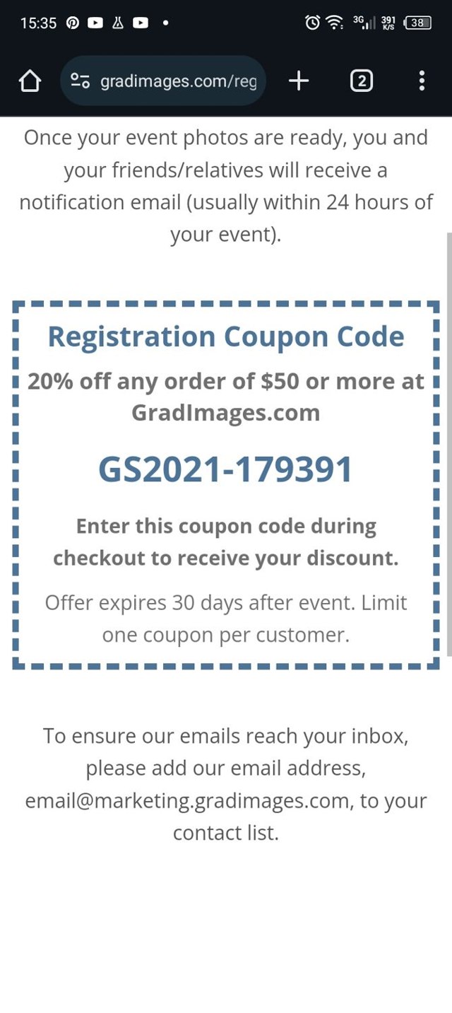 GradImages Promo Codes - 20% Off | January 2025