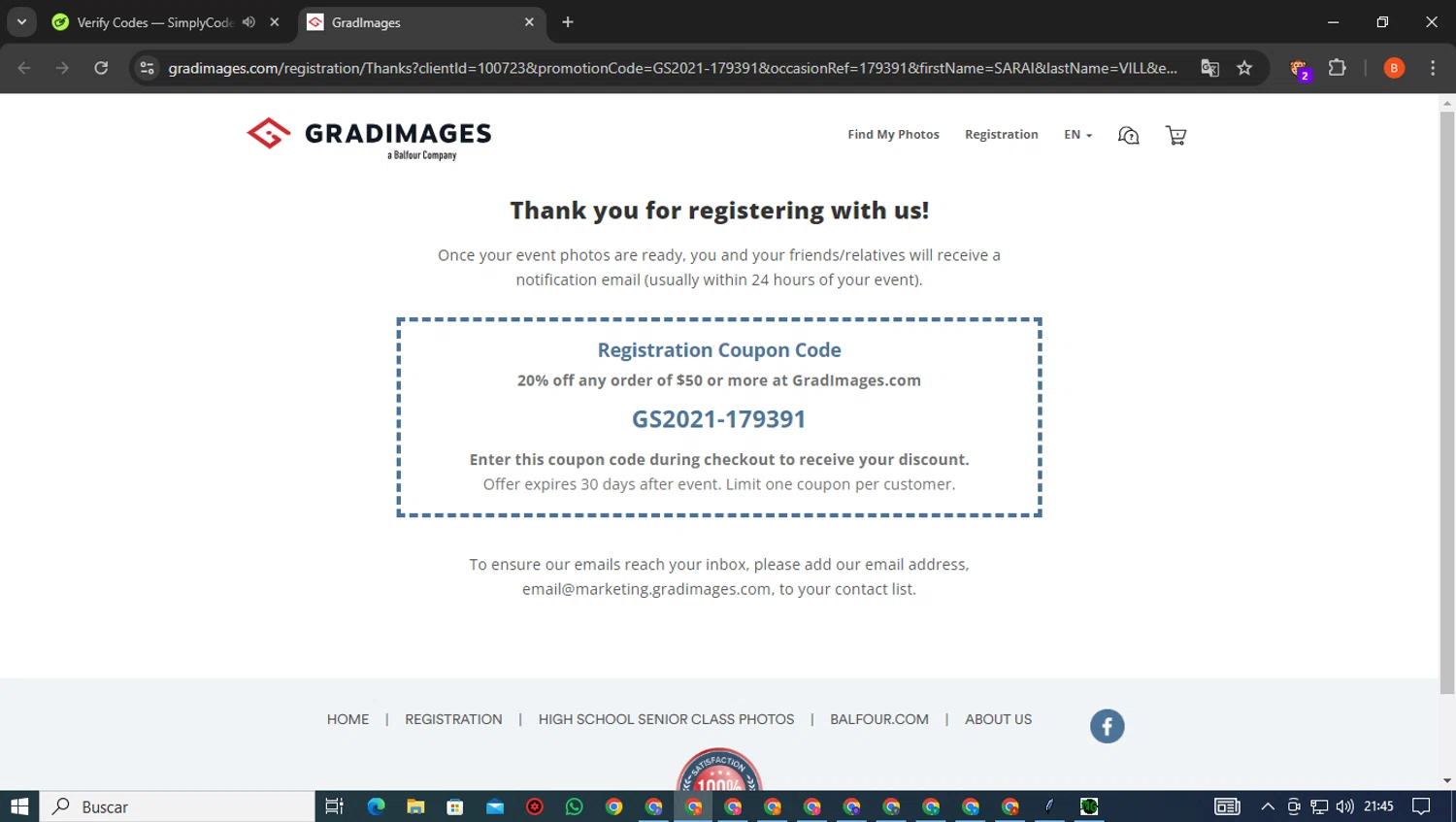 GradImages Promo Codes - 20% Off | January 2025