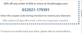 GradImages Promo Codes (3 Verified) - 20% Off Feb 2025