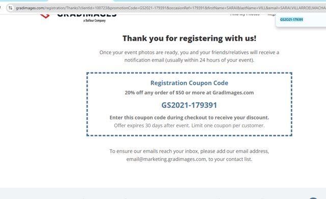 GradImages Promo Codes (3 Verified) - 20% Off Feb 2025