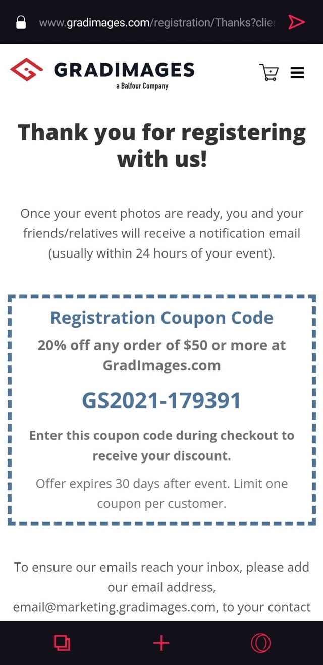 GradImages Promo Codes (2 Verified) - 20% Off Mar 2025