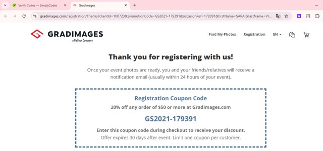 GradImages Promo Codes (3 Verified) - 20% Off Jan 2025