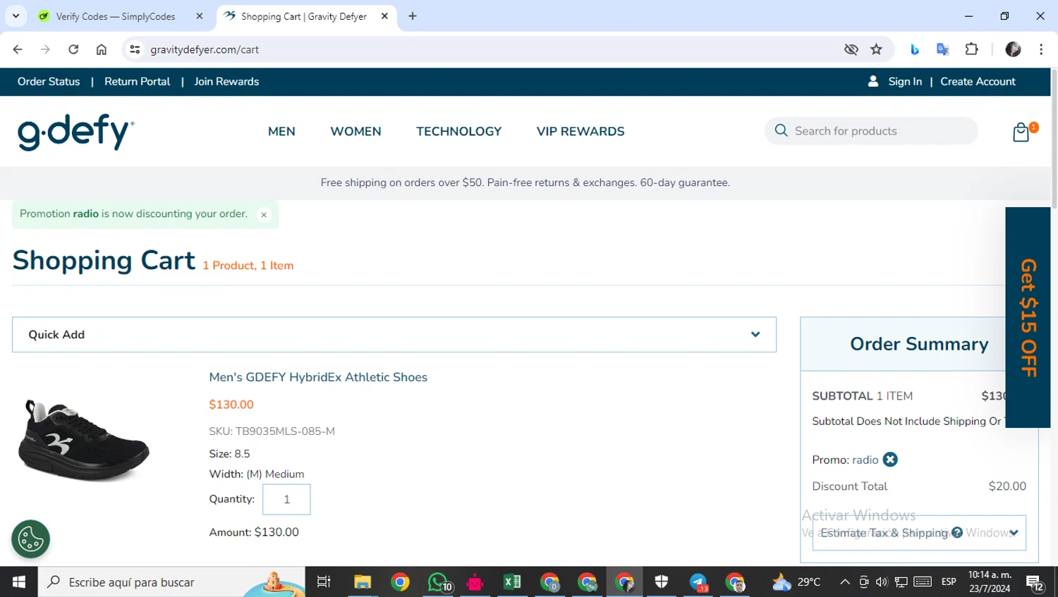 Gravity Defyer Coupons - $20 Off | September 2024