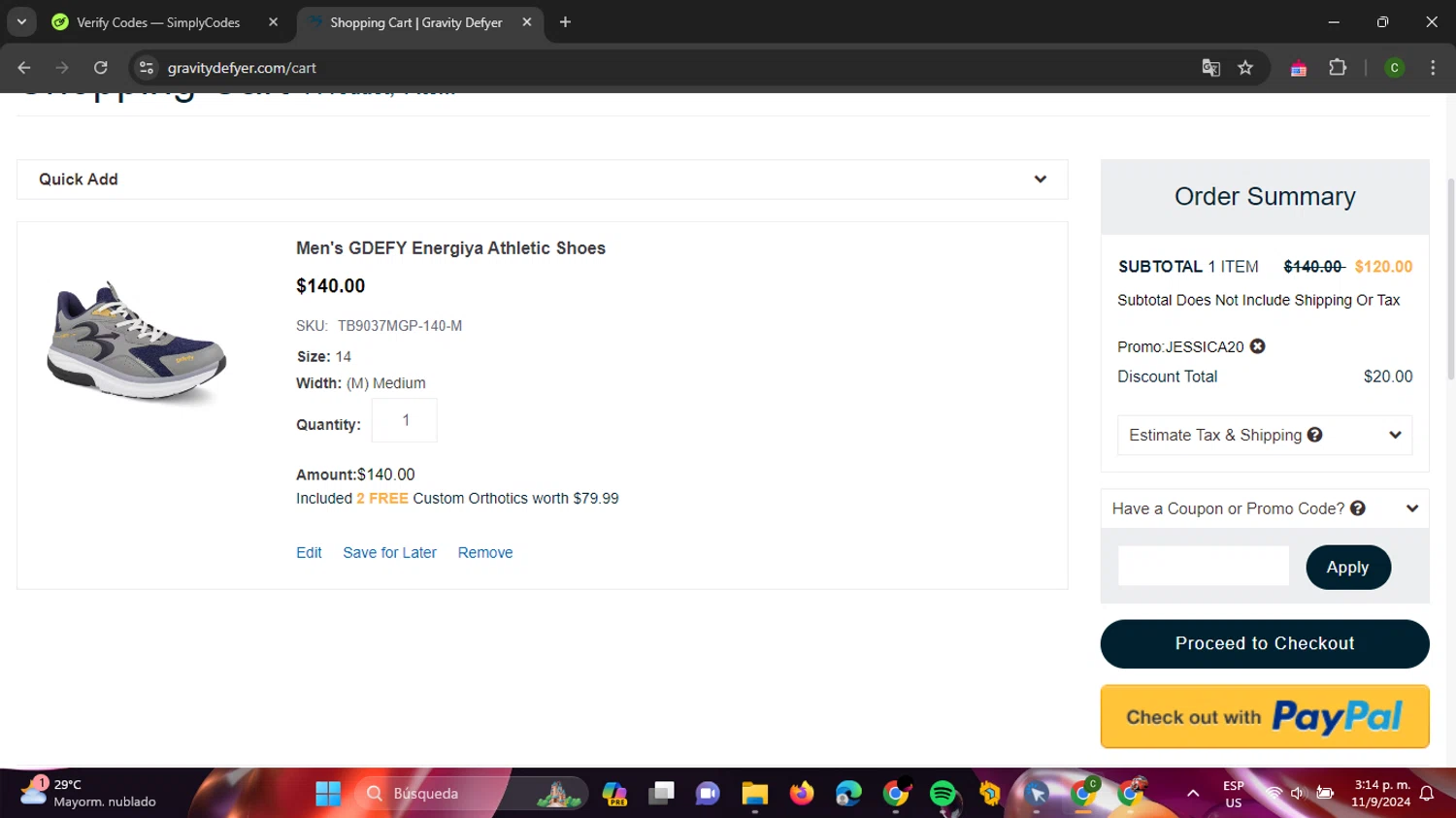 Gravity Defyer Coupons - $20 Off | September 2024