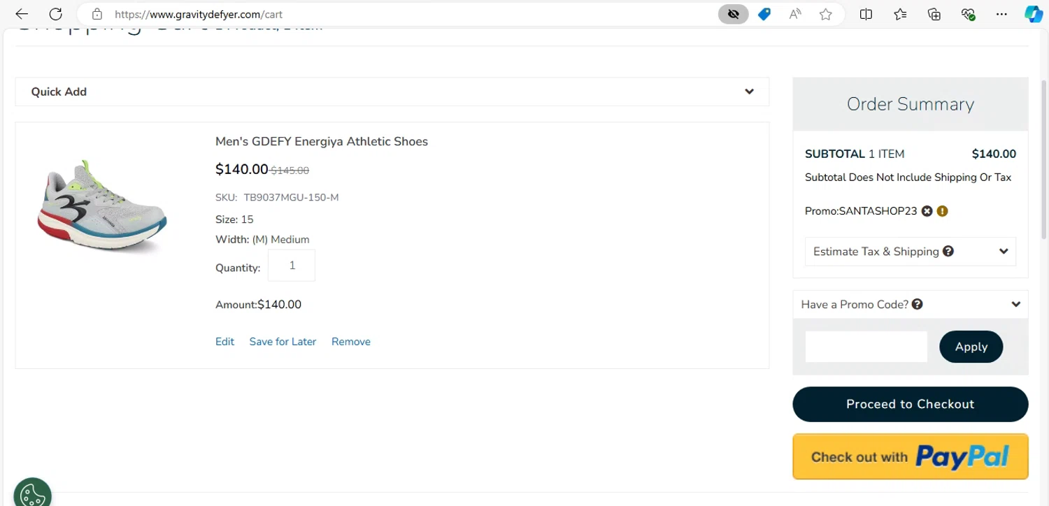 Gravity Defyer Coupons - $20 Off | September 2024