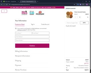 Great American Cookies Promo Codes - 15% Off Oct 2025
