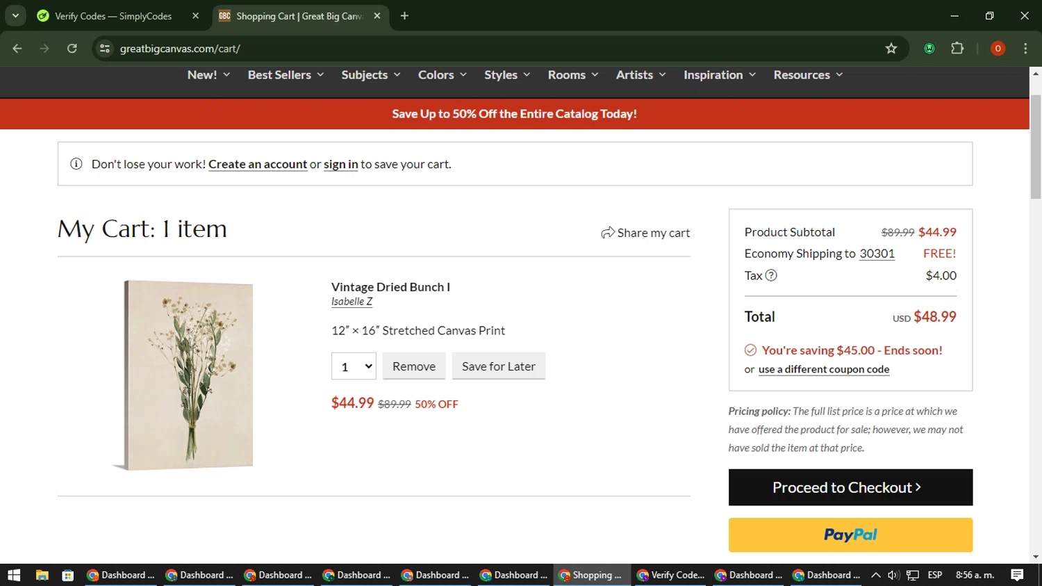 Great Big Canvas Coupons - 40% Off | January 2025