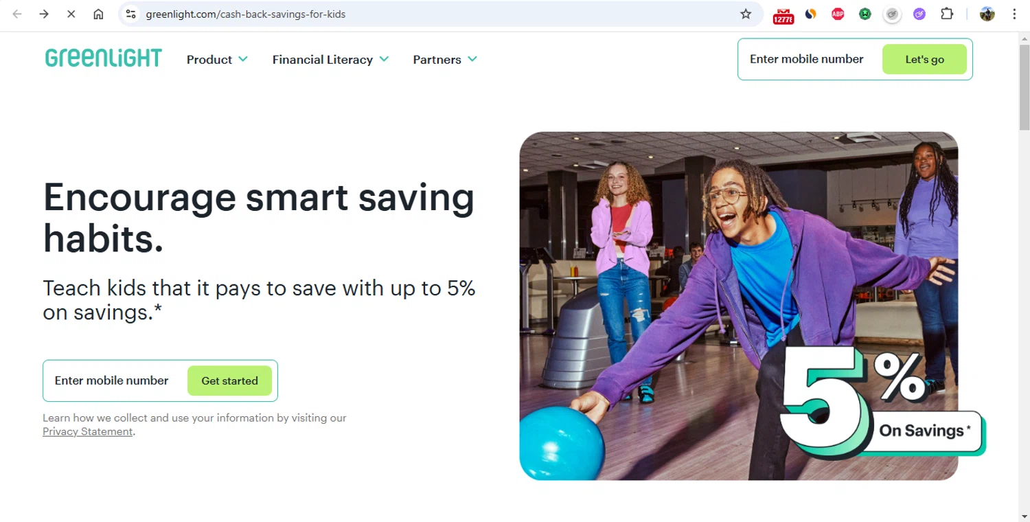 Greenlight Promo Codes - 18% Off Coupons Oct 2025