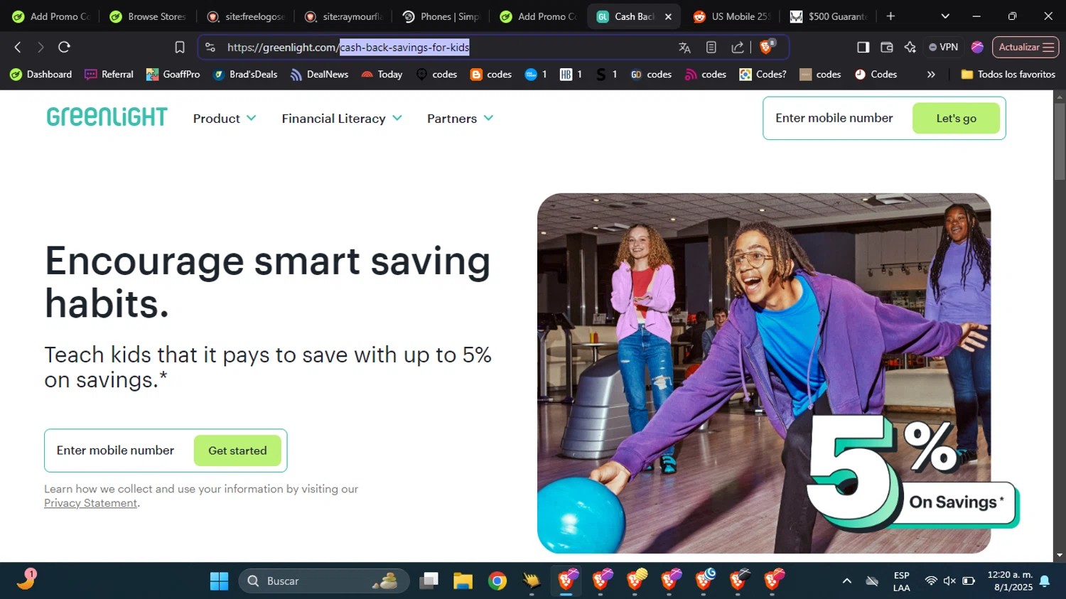 Greenlight Promo Codes - 18% Off Coupons Oct 2025