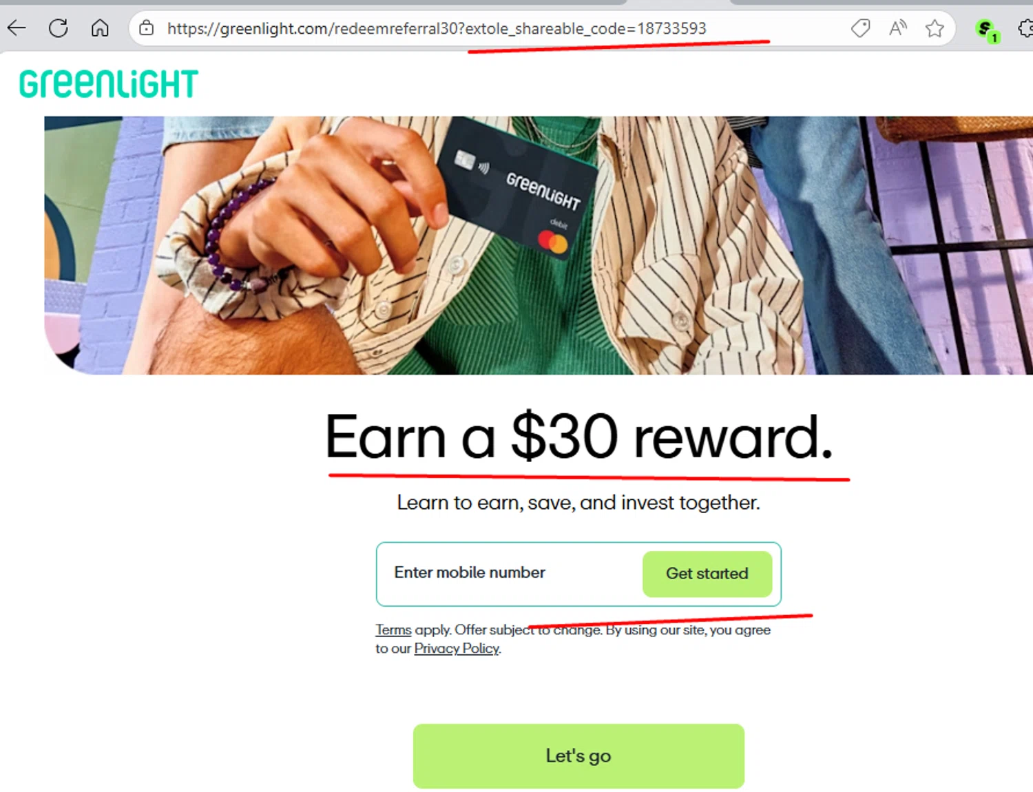 Greenlight w/Code Coupons & Discounts January 2026