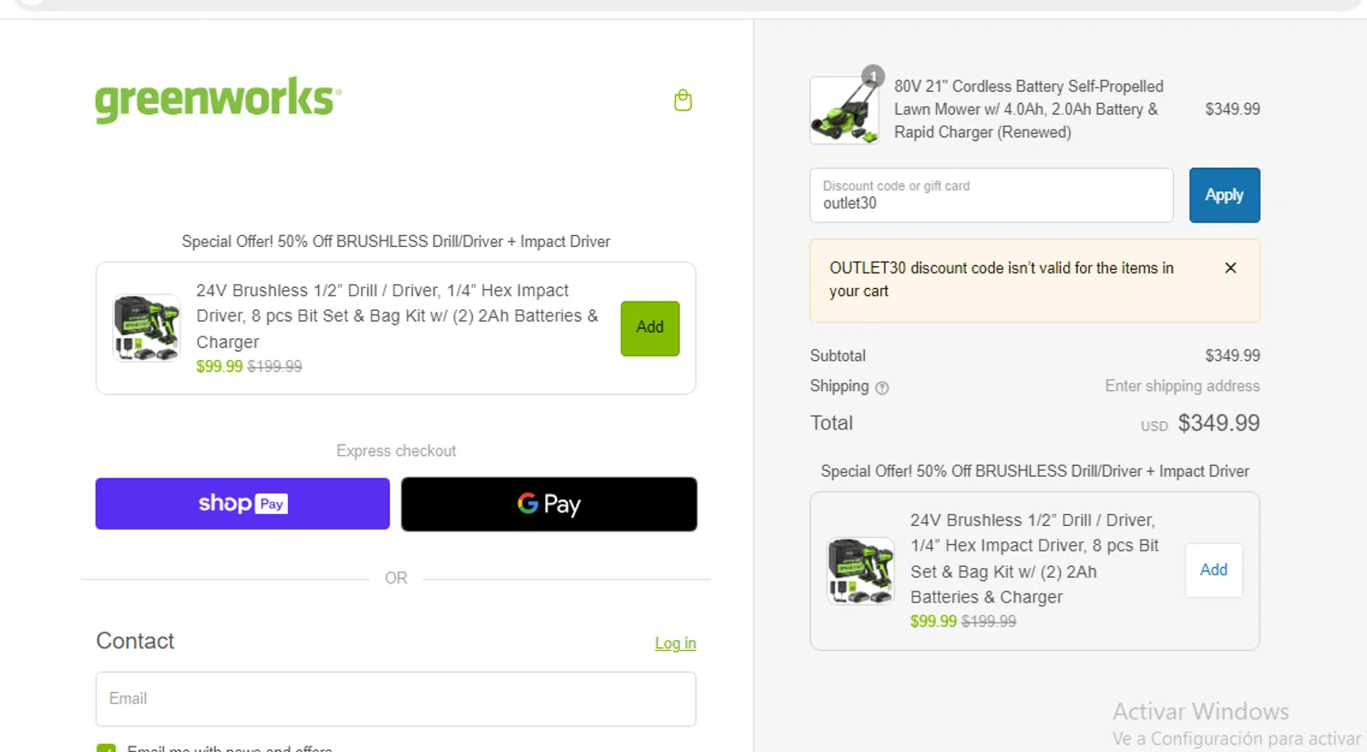 Greenworks Tools Coupon Codes - 10% Off | August 2024